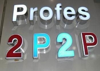 中国 屋外3Dは省エネ ライトが付いているLEDの経路識別文字そして番号記号を照らしました 販売のため