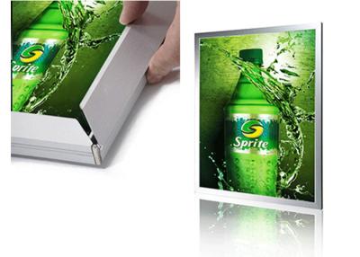 Cina singola esposizione parteggiata del contenitore leggero di alluminio LED di 25mm, strutture Backlit del manifesto in vendita