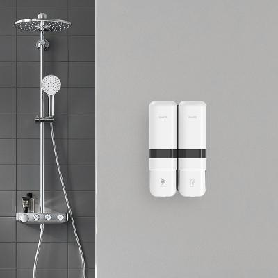 China Manufacturer Private Label Hotel Shampoo Pump Dispenser Shower Gel Hand Wash ABS Plastic Squeezed Liquid Soap Dispenser for sale