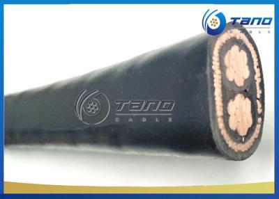 China Flat Aluminum Conductor Cable 3 * 6AWG Standard 600V S8000 CCA For Transformer Stations for sale