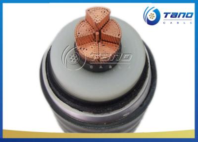 China Corrosion Resistant HV Power Cable , PE / PVC Sheathed Power Cable for sale
