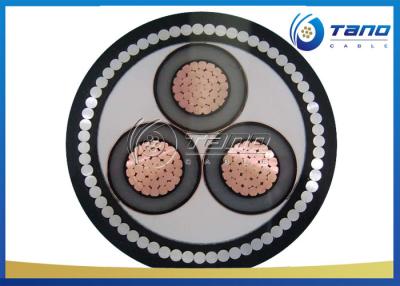 China 6 / 10 KV MV Power Cable XLPE Insulated , PE / PVC Sheathed Power Cable for sale
