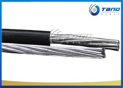 China Black Overhead Service Drop Cable Duplex Aluminum Conductor AAC AAAC for sale