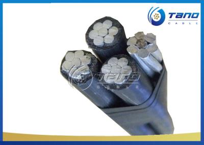 China Black Triplex Service Drop Cable ACSR Neutral Conductor With ABC Cable for sale