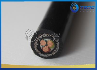 China Low Voltage Steel Wire Armored Cable 3 Core 2.5mm2 Plain Annealed Copper Conductor for sale