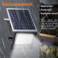 China Waterproof Solar Panel Security Light 60W 100w LED Security Light for sale