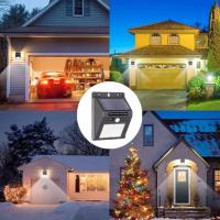 China Decorative Security Outdoor LED Solar Wall Light Efficient Energy for sale