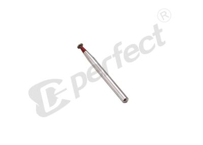 China Red Size Fine Dental Diamond Burs , Wide Variety Shape Diamond Grinding Burrs for sale