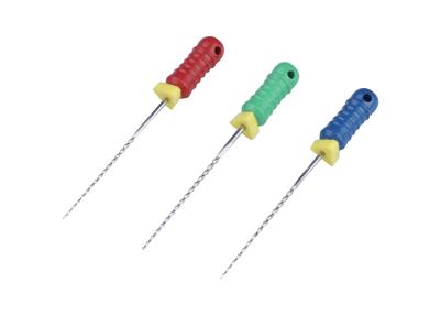 China Safety Flexible Root Canal Hand Files With Stainless Steel 304 Material for sale