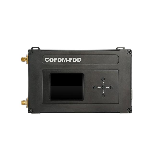 trasmettitore senza fili di fino a 50km COFDM video con il ricetrasmettitore di Ethernet di 2W rf abbassare latenza
