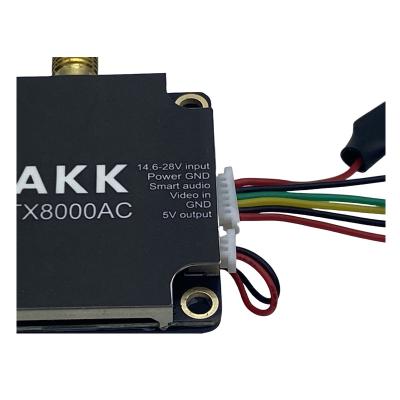 China AKK 8W 5.8G Ultra Video Transmission 5.8Ghz Drone Video Transmitter 8W VTX 96CH for sale