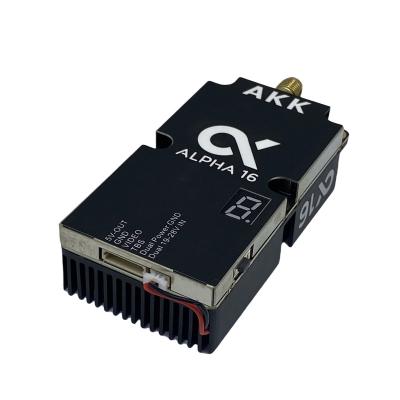 중국 AKK Alpha16 무선 비디오 송신기 5.8G 16W FPV VTX 96CH, RC 드론 이미지 전송용 판매용