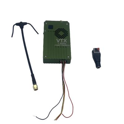 中国 1.2Ghz 8W ドローンビデオトランスミッター受信機 1.2G FPV VTX VRX 長距離送信機 販売のため