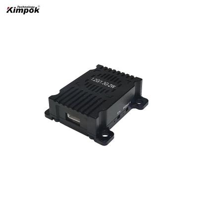 China 1.2G 2W FPV Video Transmitter 1.2Ghz Drone VTX with 12V DC Power Supply Image Transmission for sale