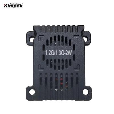 China 1.2G 2W FPV Video Transmitter 1.2Ghz Drone VTX with 12V DC Power Supply Image Transmission for sale