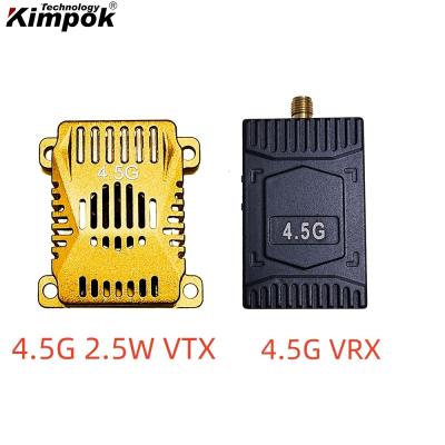 China 2.5W Transmit Power 4.5G Analog Video Transmitter and Receiver For 1 Vp-p FM Audio Video Output for sale