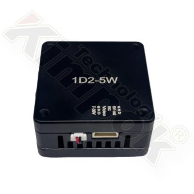 China 1.2G 5W Drone VTX Analog Video Transmitter 1.2GHz Image Transmission UAV RC Drone 9CH VTX for sale