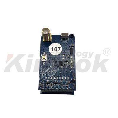 China 1.7G 6W Transmissor e Receptor de Vídeo Sem Fio 8CH Suporte IRC Tramp 1.7G VTX VRX à venda