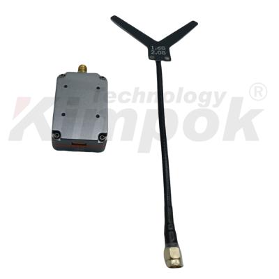 China 1.7Ghz VTX Draadloze UAV Video Transmitter Ondersteuning IRC Tramp Video Link 4W RF Power VTX Te koop