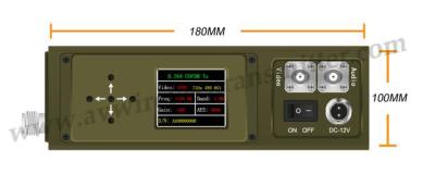 China Military Grade Digital Long Range Wireless Video Transmitter AES 265 Bit Encryption for sale