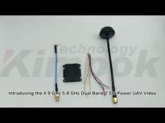 4.9G 5.8G 2.5W FPV VTX BEASTFPV VTX 64CH Image Transmission Drone Accessories