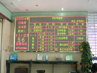 China P10 indoor Bi-color 1R1G DIP for sale
