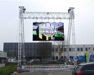 China outdoor full color P10 LED commercial display for sale