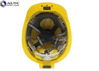 China Customized High Voltage Black Hard Hat With Wireless HD Camera Lamp for sale