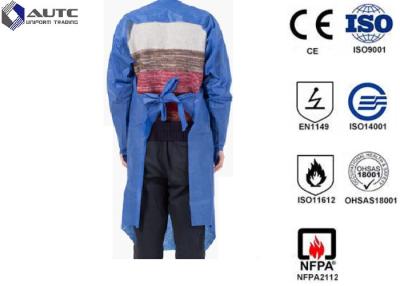 中国 PEの使い捨て可能な医学のWorkwearの防護衣の液体証拠のライト級選手 販売のため