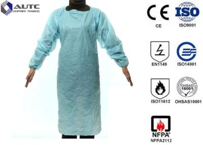 中国 PEの使い捨て可能な医学のWorkwearの防護衣の液体証拠のライト級選手 販売のため