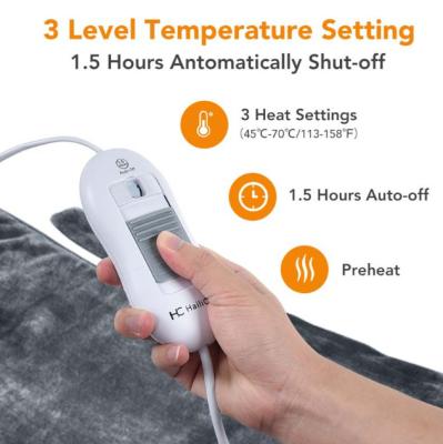 中国 60x100cmの冬の電気熱するショールの首の世帯の暖房のショール 販売のため