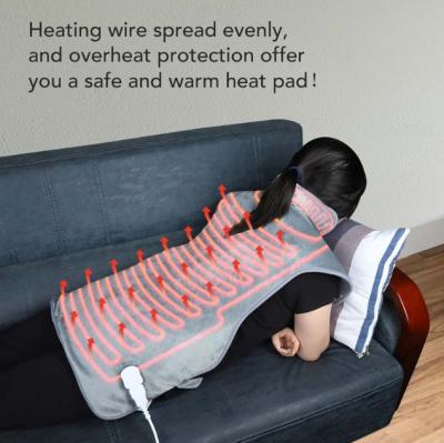 中国 60x100cmの冬の電気熱するショールの首の世帯の暖房のショール 販売のため
