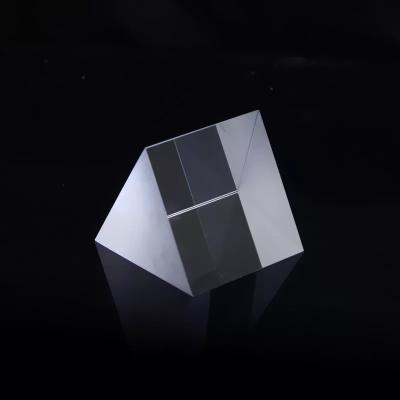 Cina 40 * 40 mm vetro ottico Bk7 / K9 spettrometro al quarzo prisma triangolare equilatero in vendita