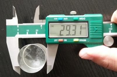 Cina Resistente ad alta temperatura solido di Rod di guida di luce di vetro LED del borosilicato in vendita