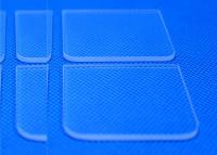 China Transparent Borosilicate Pyrex Glass Light Guide Sheet 3mm Thickness for sale
