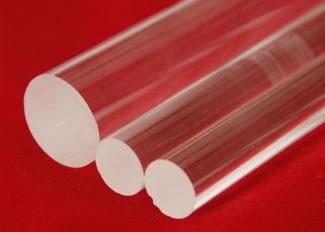 Cina Chiara resistenza della corrosione su ordinazione di Rod di guida di luce di vetro di quarzo fuso alta in vendita