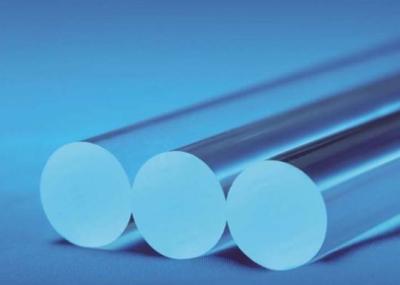 Cina Alta guida di luce Rod, bacchetta di vetro solida ottica Dia.35mm di vetro di quarzo della trasparenza in vendita