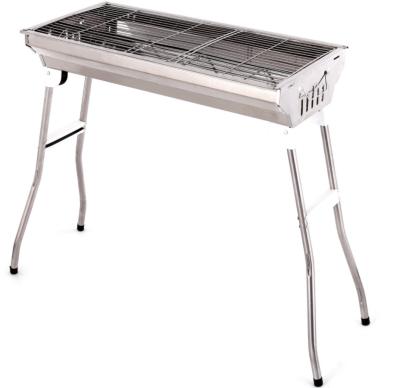 中国 厚くされた大きいステンレス鋼のバーベキューの屋外の折りたたみのバーベキューBBQの携帯用バーベキュー 販売のため