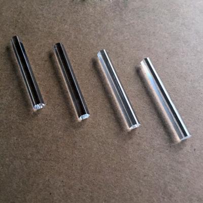 Cina Colonna di vetro ottica della guida di luce/guida di luce Rod esagonale a quadrangolo del prisma LED in vendita