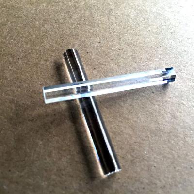 Cina Colonna di vetro ottica della guida di luce/guida di luce Rod esagonale a quadrangolo del prisma LED in vendita