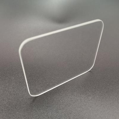 Cina Quadrato trasparente del borosilicato dello strato della guida di luce intorno alla finestra d'angolo di vetro ottici in vendita