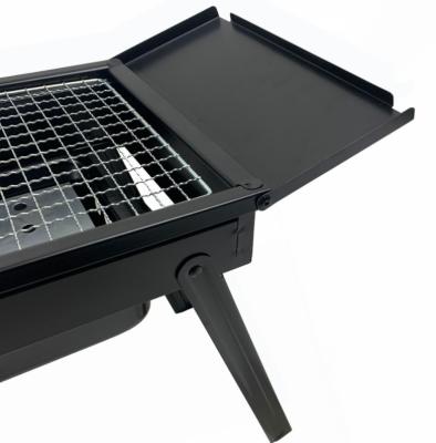 中国 80cm BBQの折る木炭グリル携帯用BBQのグリルの中庭のグリルの屋外の折るバーベキュー 販売のため