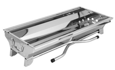 Cina griglia piegante portatile di acciaio inossidabile del barbecue di 73*33.5*70cm del barbecue della griglia del BARBECUE della griglia all'aperto del carbonio in vendita