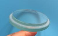 China Round Square High Borosilicate Glass 5mm Wall Thickness for sale