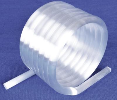 China 45mm Transparante van de het Kwartselleboog van de Kwarts Spiraalvormige Buis de Condensatorbuis Te koop