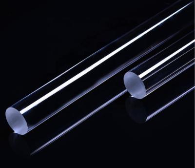 Cina Quarzo fuso trasparente di vetro ottico Rod di Rod Of Different Size Clear del quarzo di elevata purezza in vendita