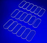 China Borosilicate/ Quartz  Square Round Corner Optical Glasses Sheet Plate Window for sale