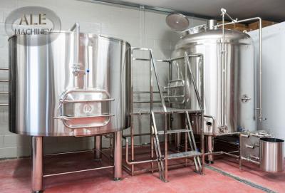 China AL-15HL beer brewing equipment/Small beer producing/brewhouse/Commercial glycol jacket conical fermenter/bbt for sale