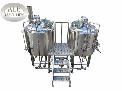 China cerveza Beer equipment brewing kettle mash laute tun brewhouse with steam jacket Shandong best price beer brewing system for sale