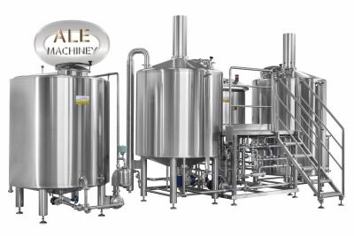 China Shandong Competitive price 20 Barrel 3Vessel Brewhouse with Combination Mash//Lauter Tun and combination Kettle/Whirpool for sale